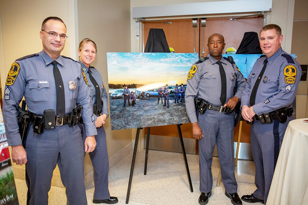 First responders honored with permanent photo exhibit at Riverside ...