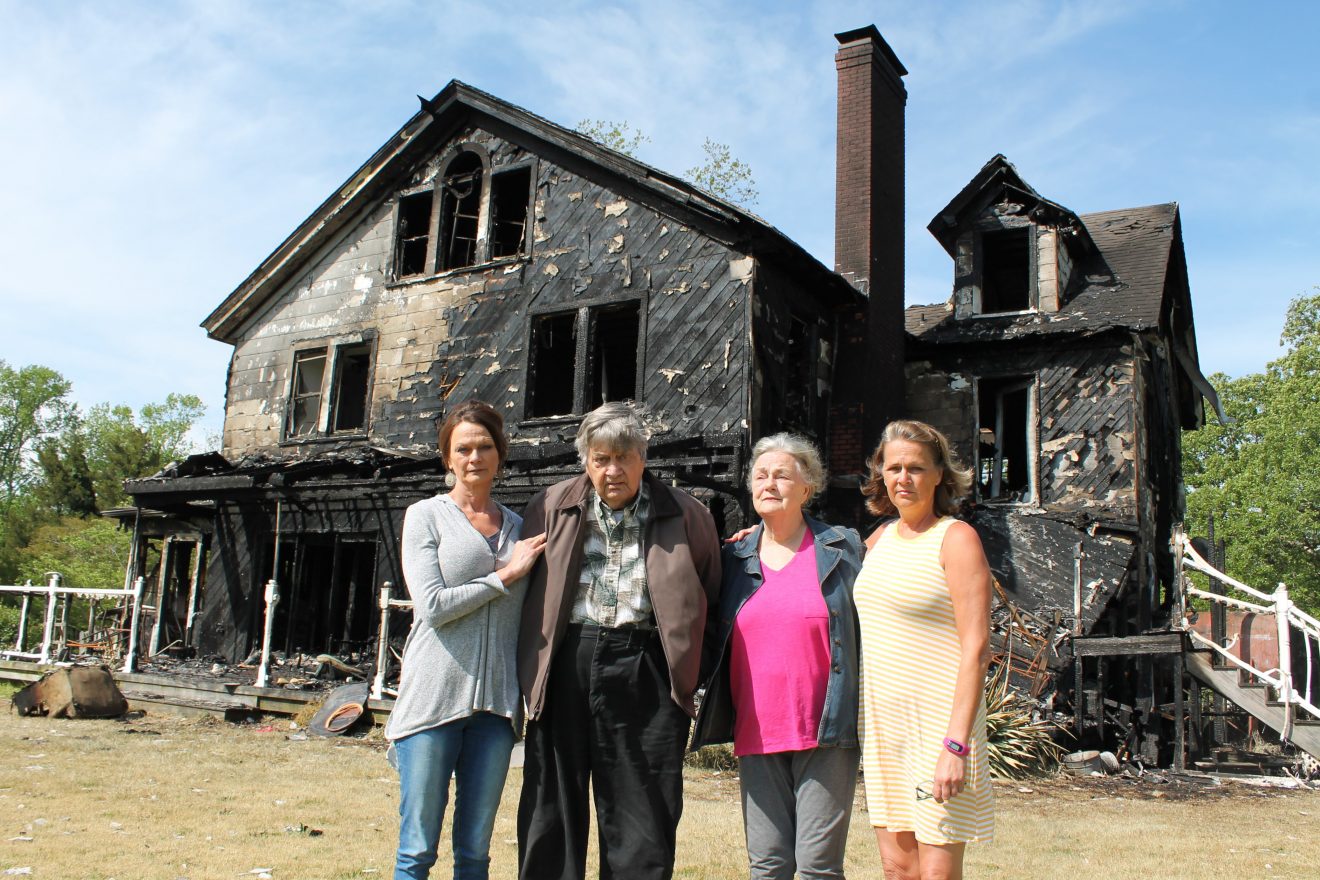 Fire destroys three-story waterfront home in Mathews - Gazette Journal