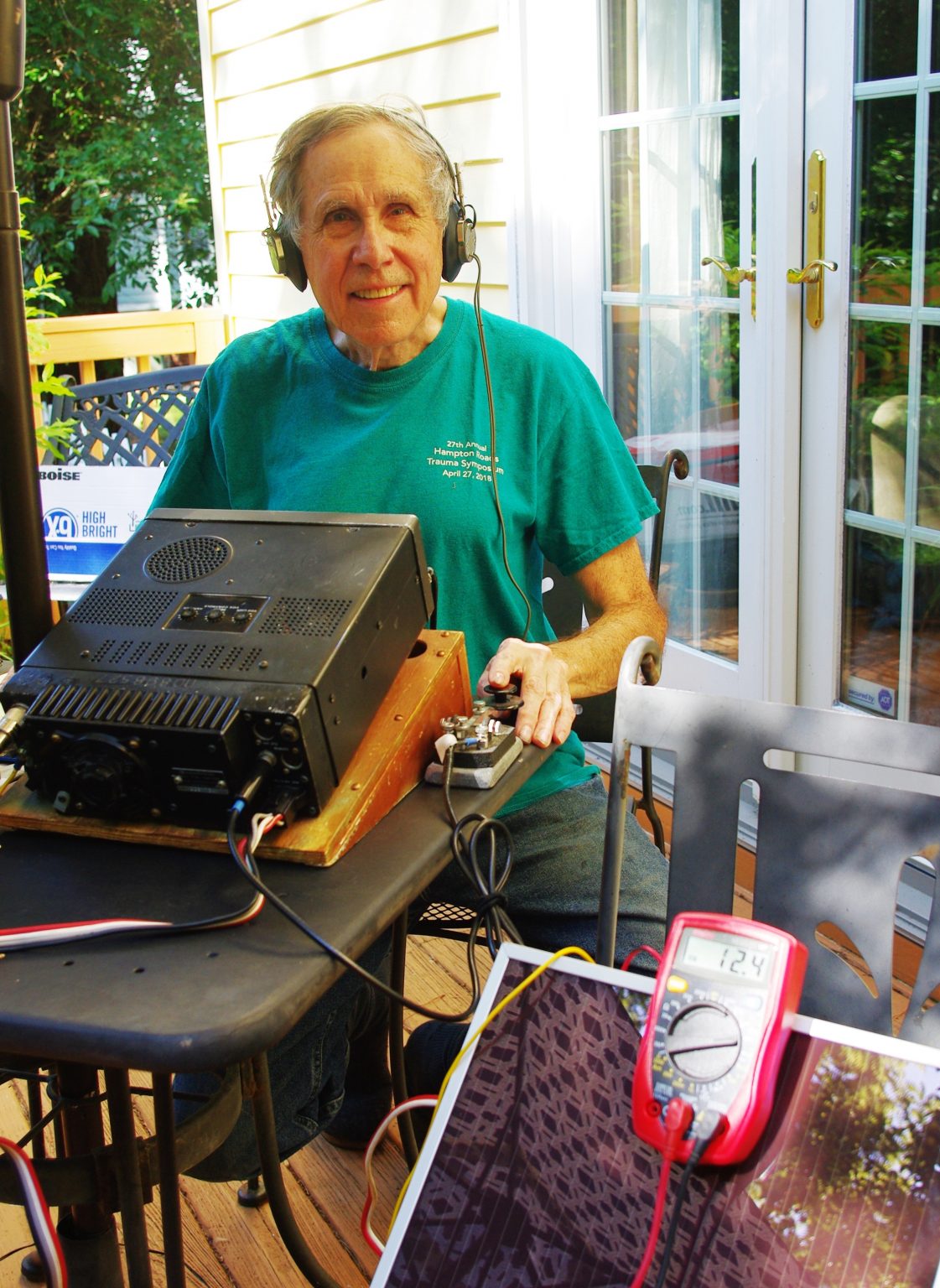Amateur radio club makes 380 contacts during Field Day event at ...