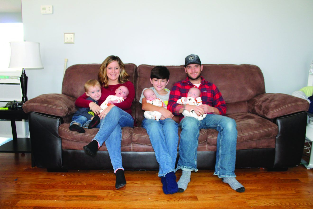 Hurst family welcomes triplets - Gazette Journal