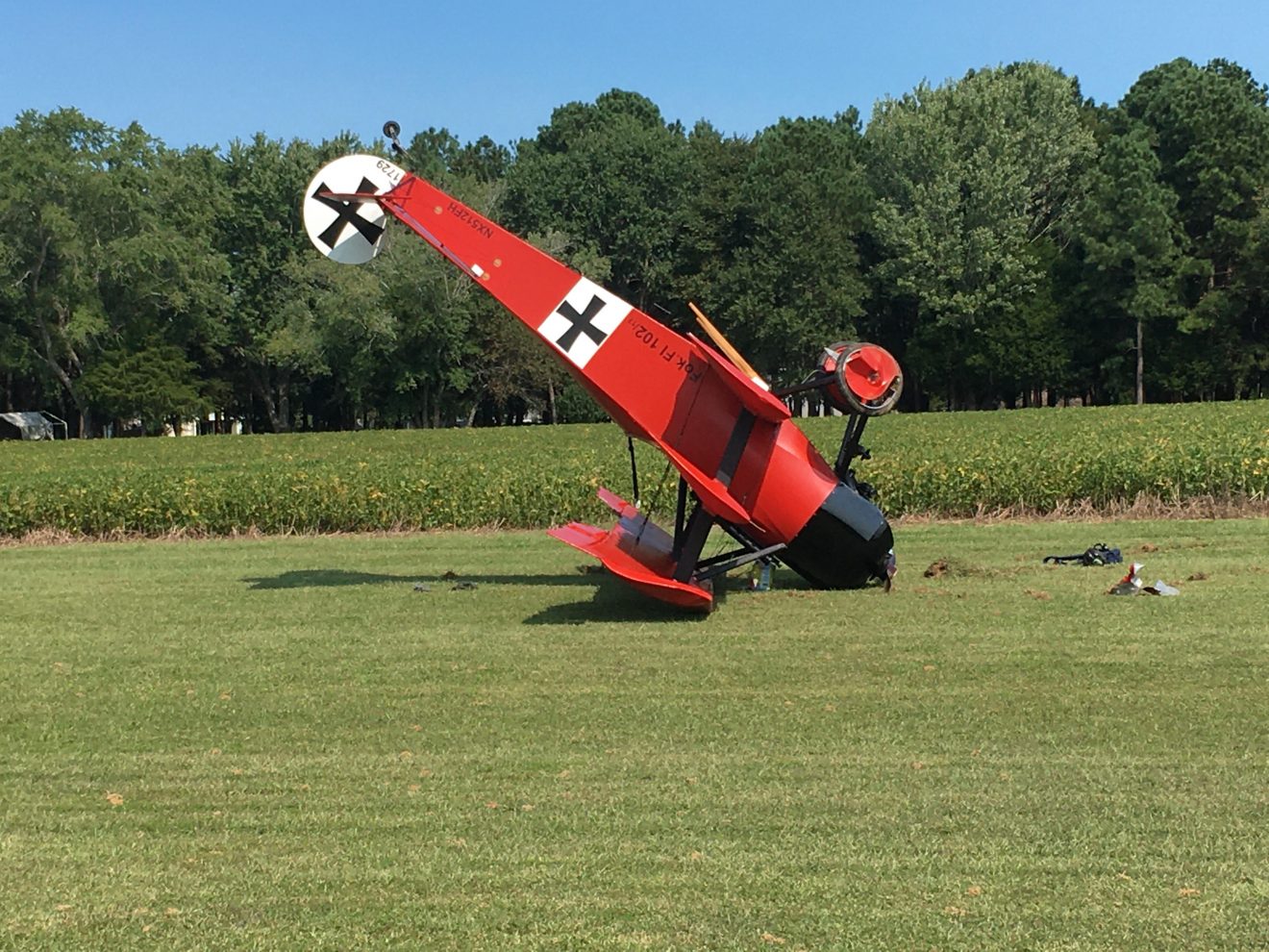 Airplane rollover - Gazette Journal