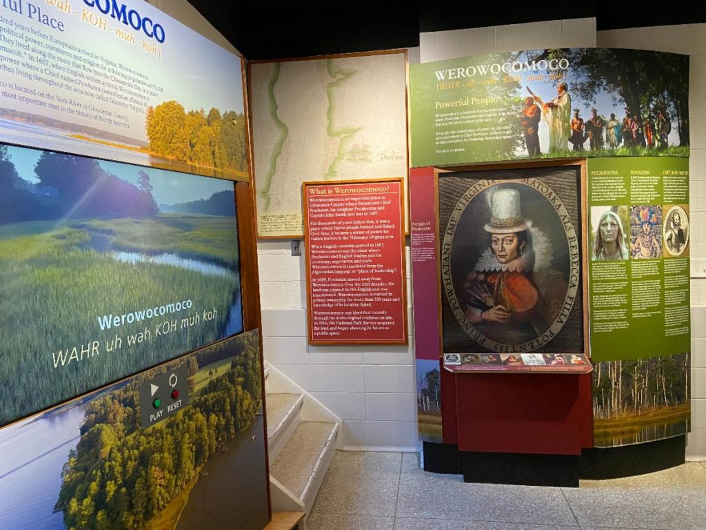 New Werowocomoco exhibit at on display at Gloucester Visitor Center - Gazette Journal