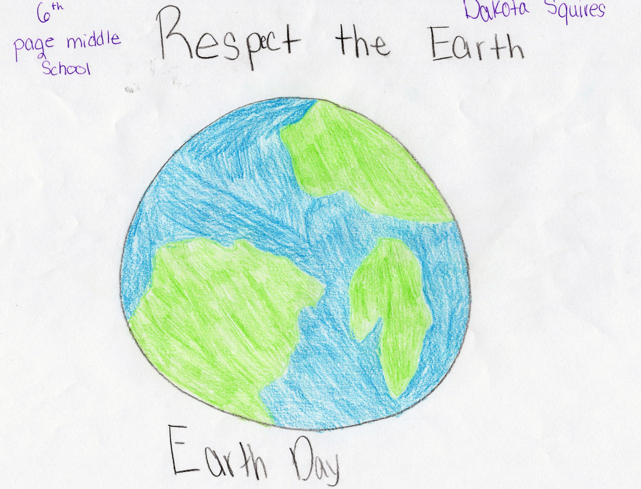 Earth Day Drawings – Gazette Journal