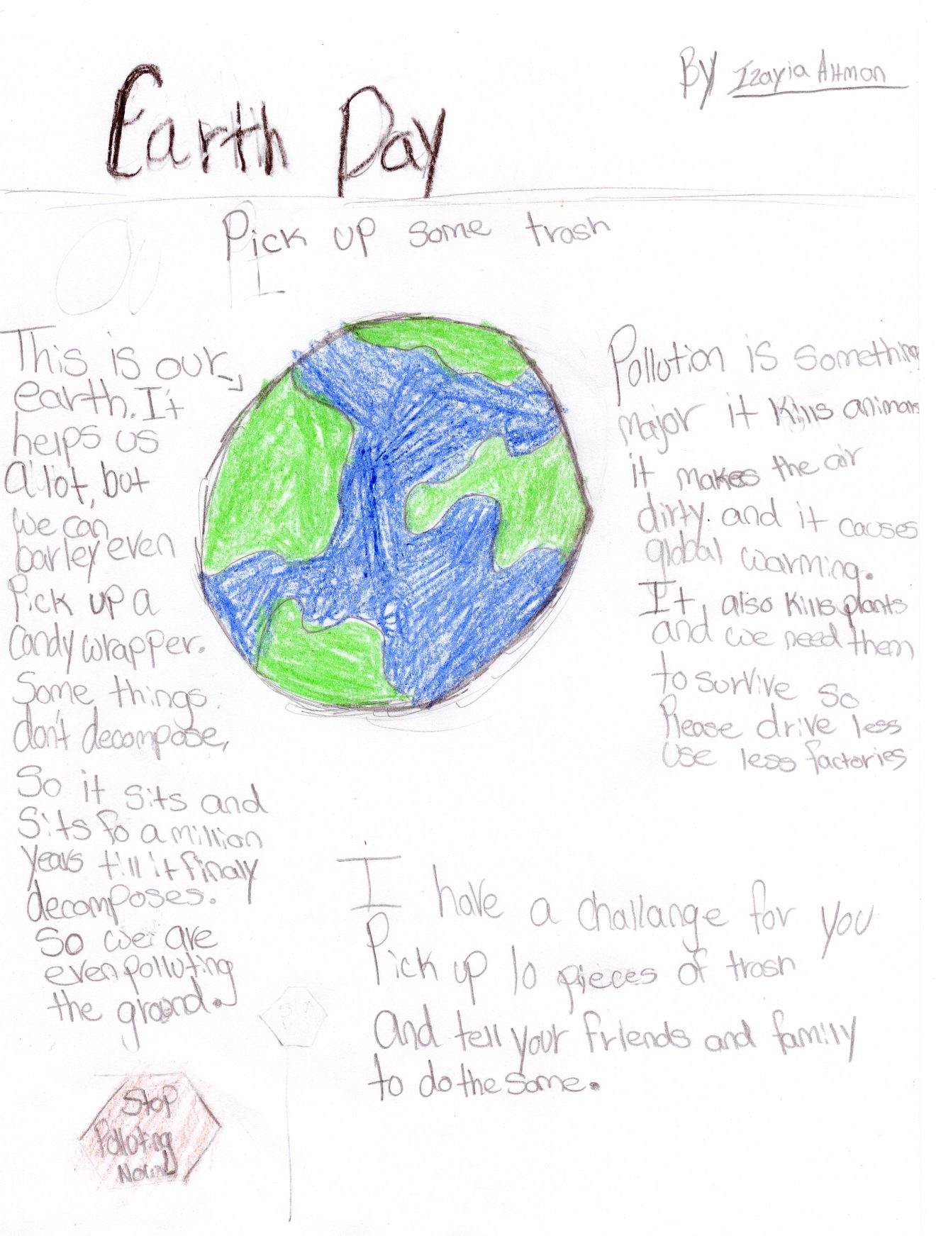 Earth Day Drawings – Gazette Journal