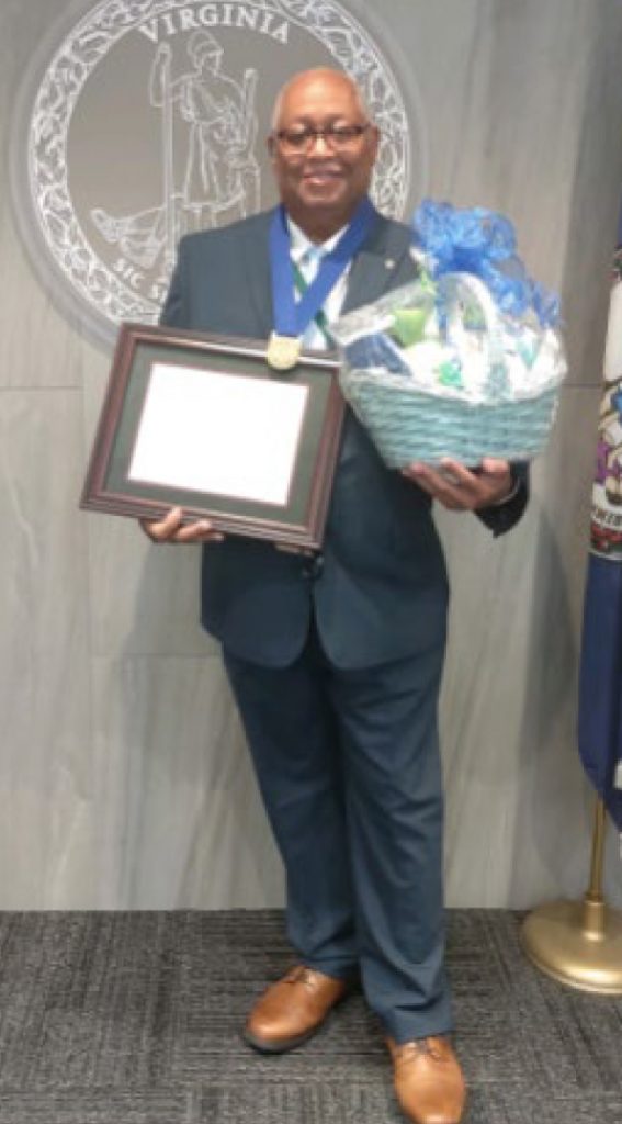 Rev. Riley receives award from Gov. Northam - Gazette Journal