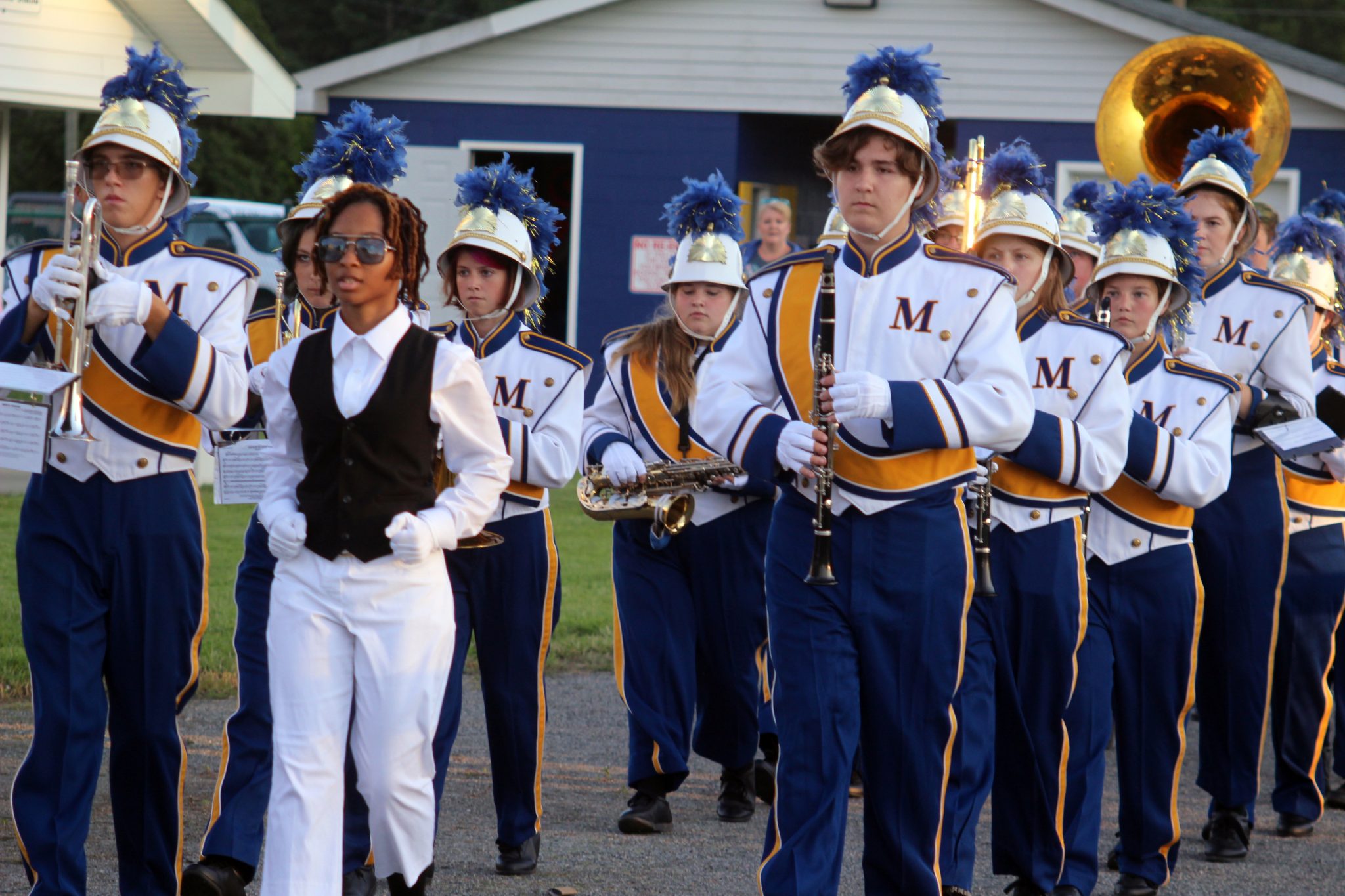 Marching Blue Devils - Gazette Journal