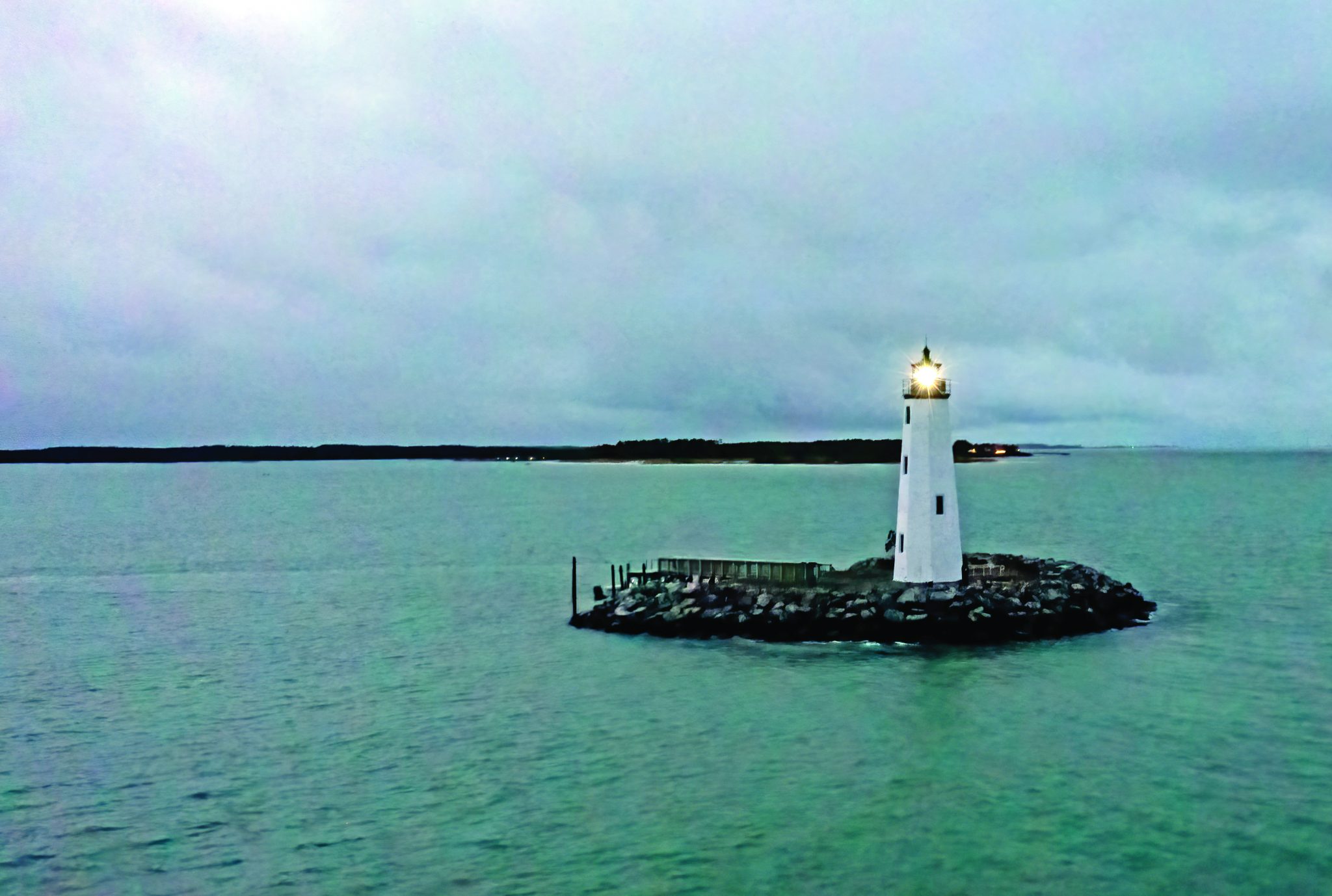 New Point Comfort Lighthouse shines once more - Gazette Journal