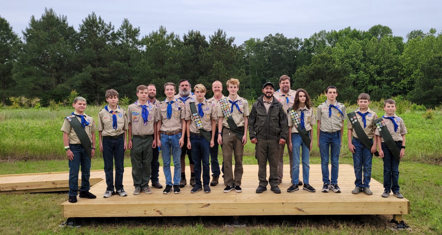 Joshua Pinder completes service project; one step closer to his Eagle ...