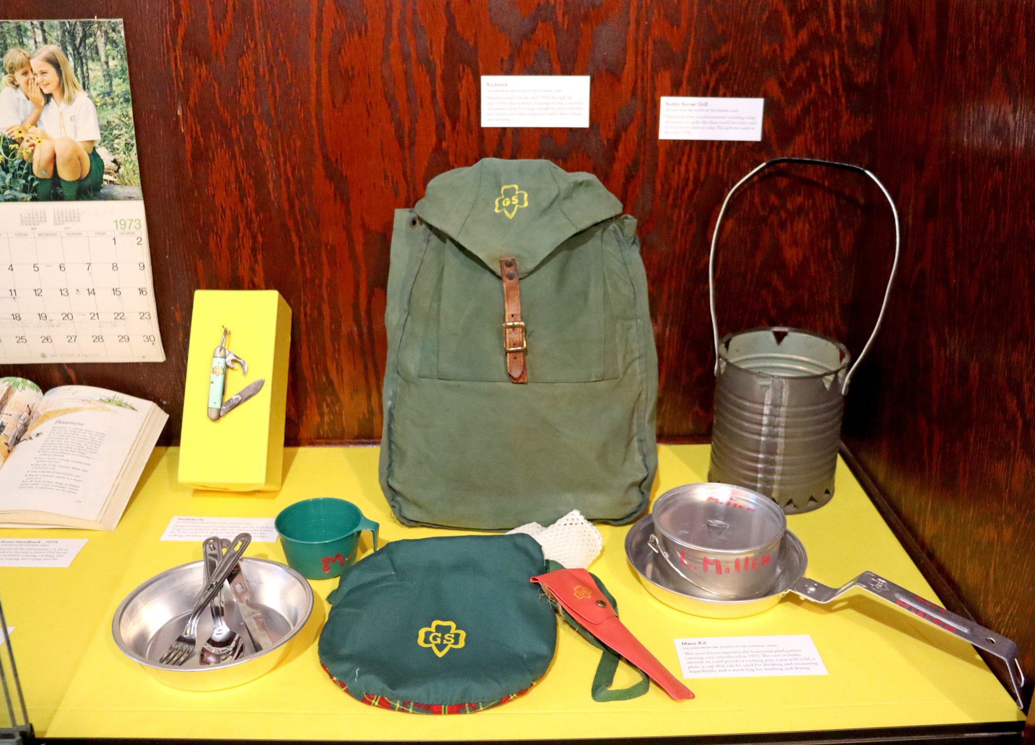 Exhibit marks half century of Girl Scouting at Burke’s Mill Pond ...
