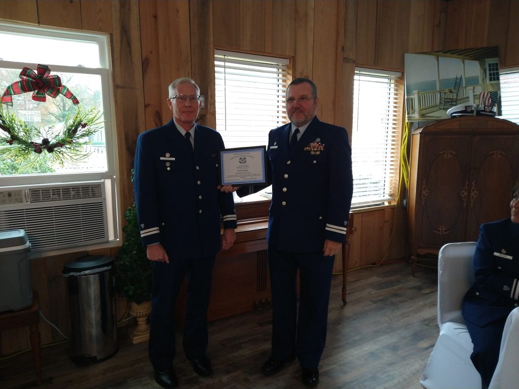 USCG Auxiliary Flotilla 66 hosts Change of Watch ceremony - Gazette Journal