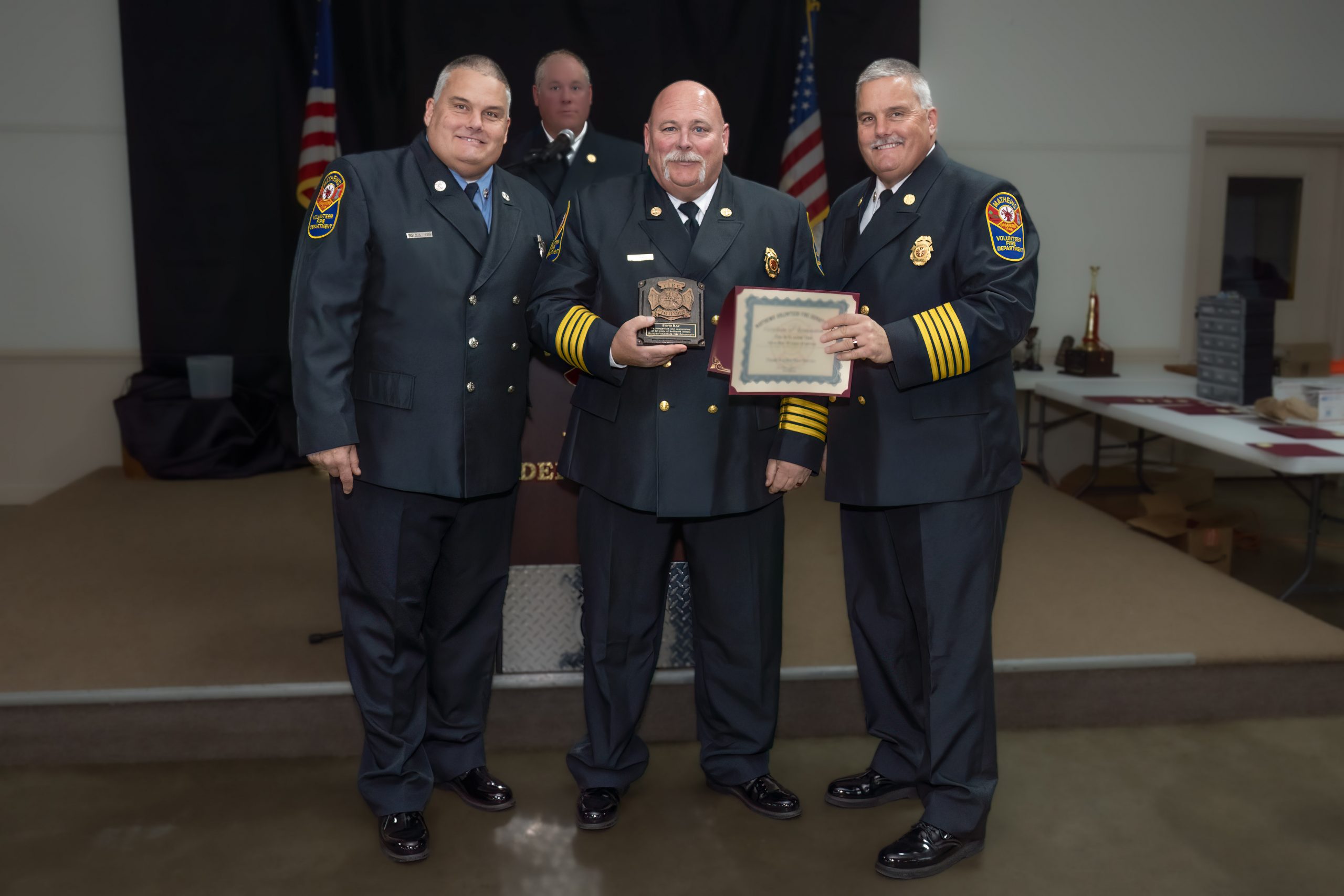 Mathews firefighters hold banquet, awards ceremony - Gazette Journal