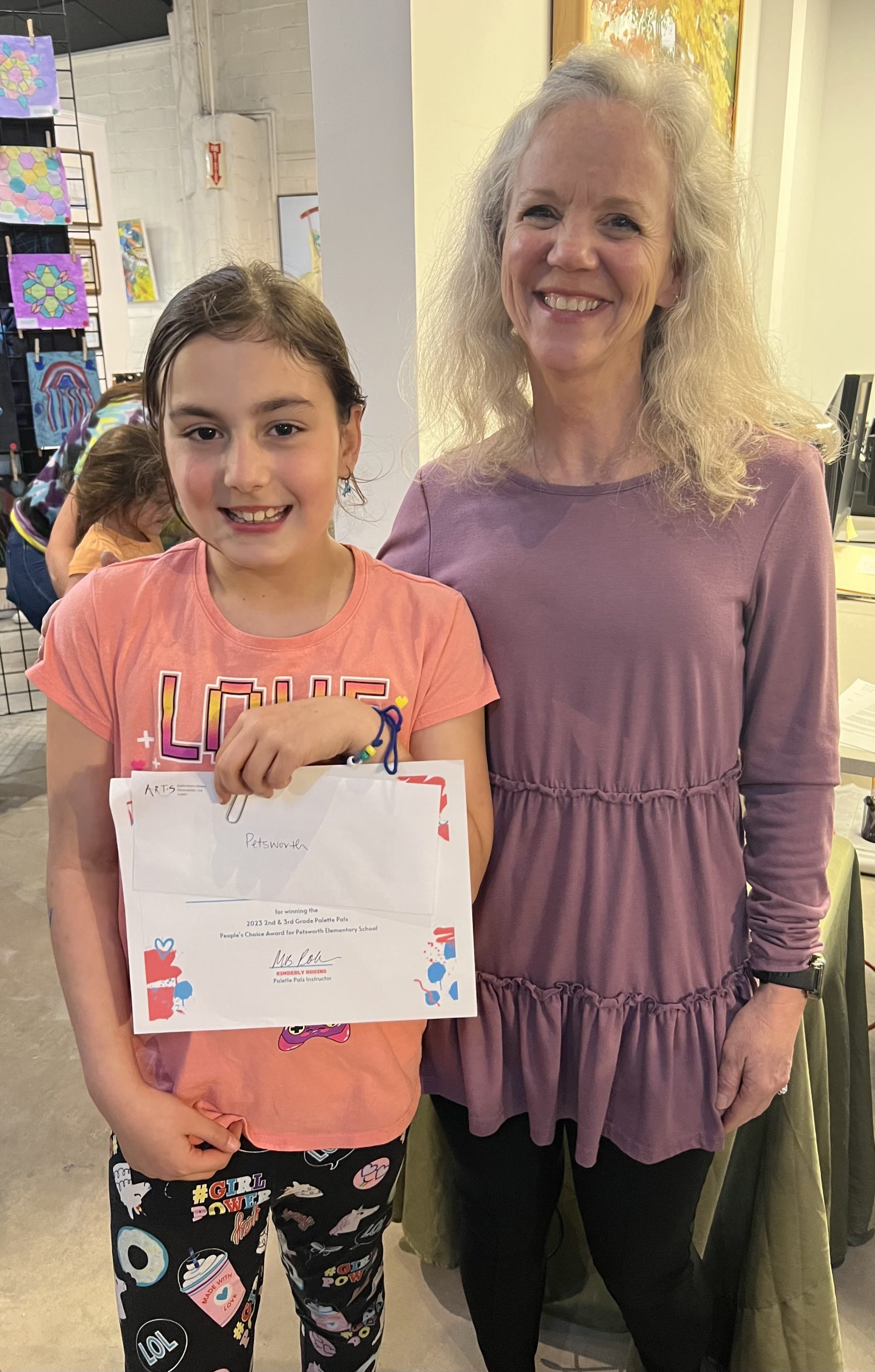 Palette Pals program honors young artists - Gazette Journal