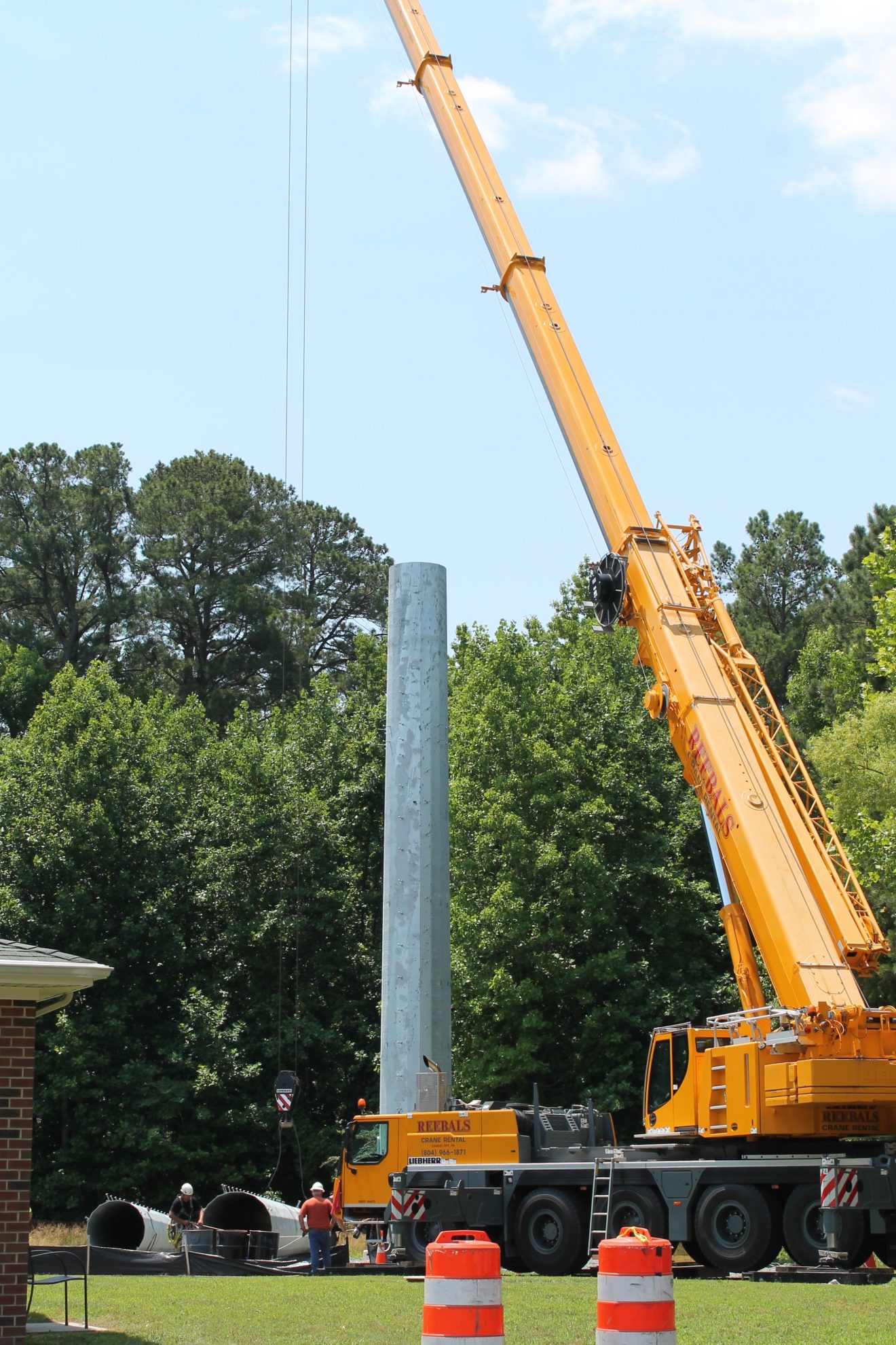 Tower goes up - Gazette Journal