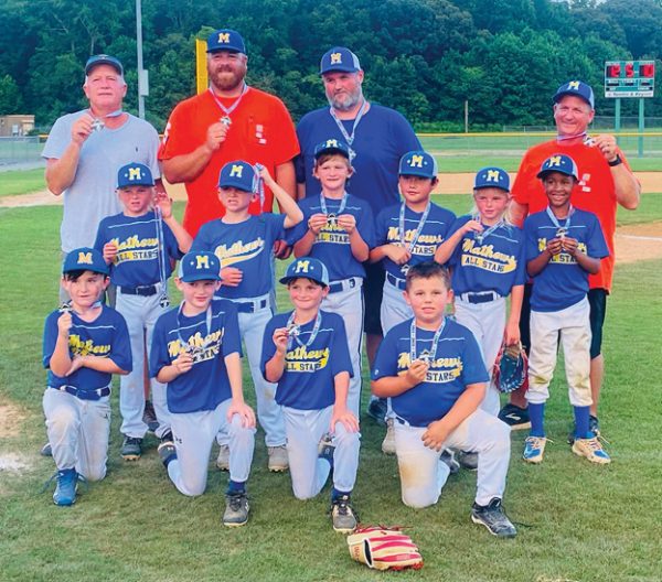 Mathews LL Coach Pitch players win 2 tourneys - Gazette Journal