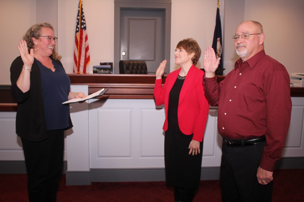 Swearing in ceremony - Gazette Journal