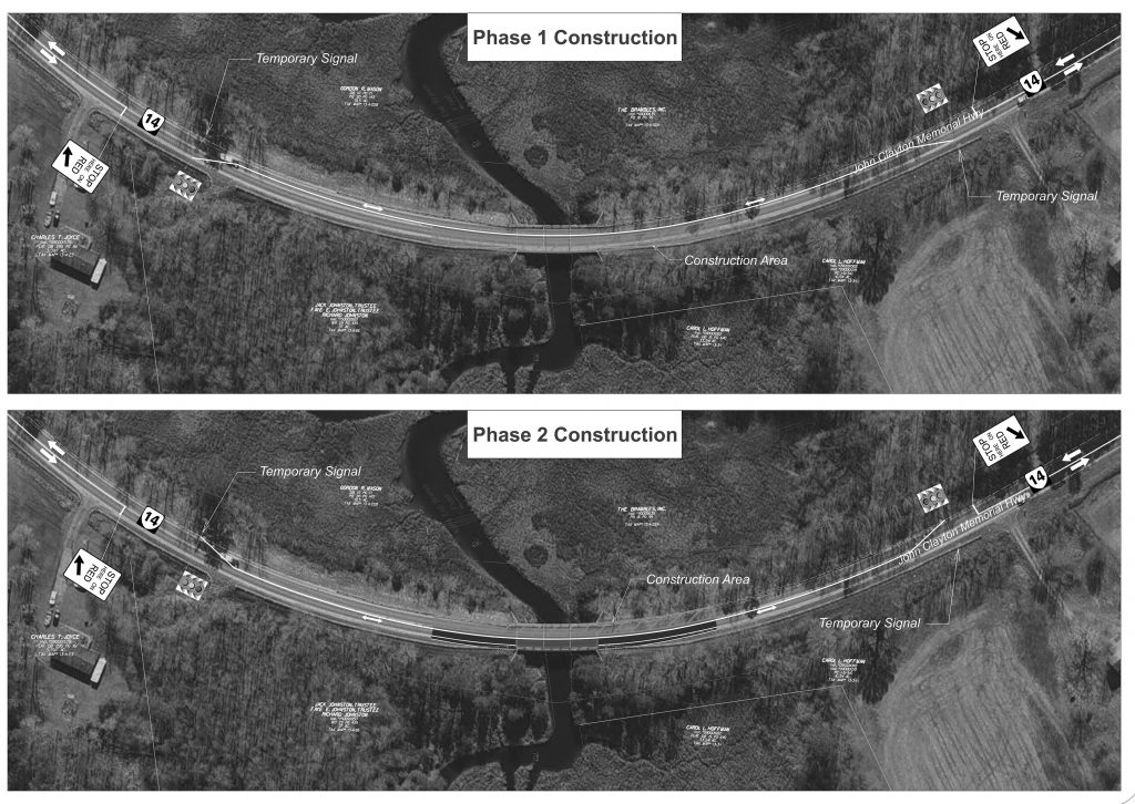 VDOT plans to widen North End Branch Bridge - Gazette Journal