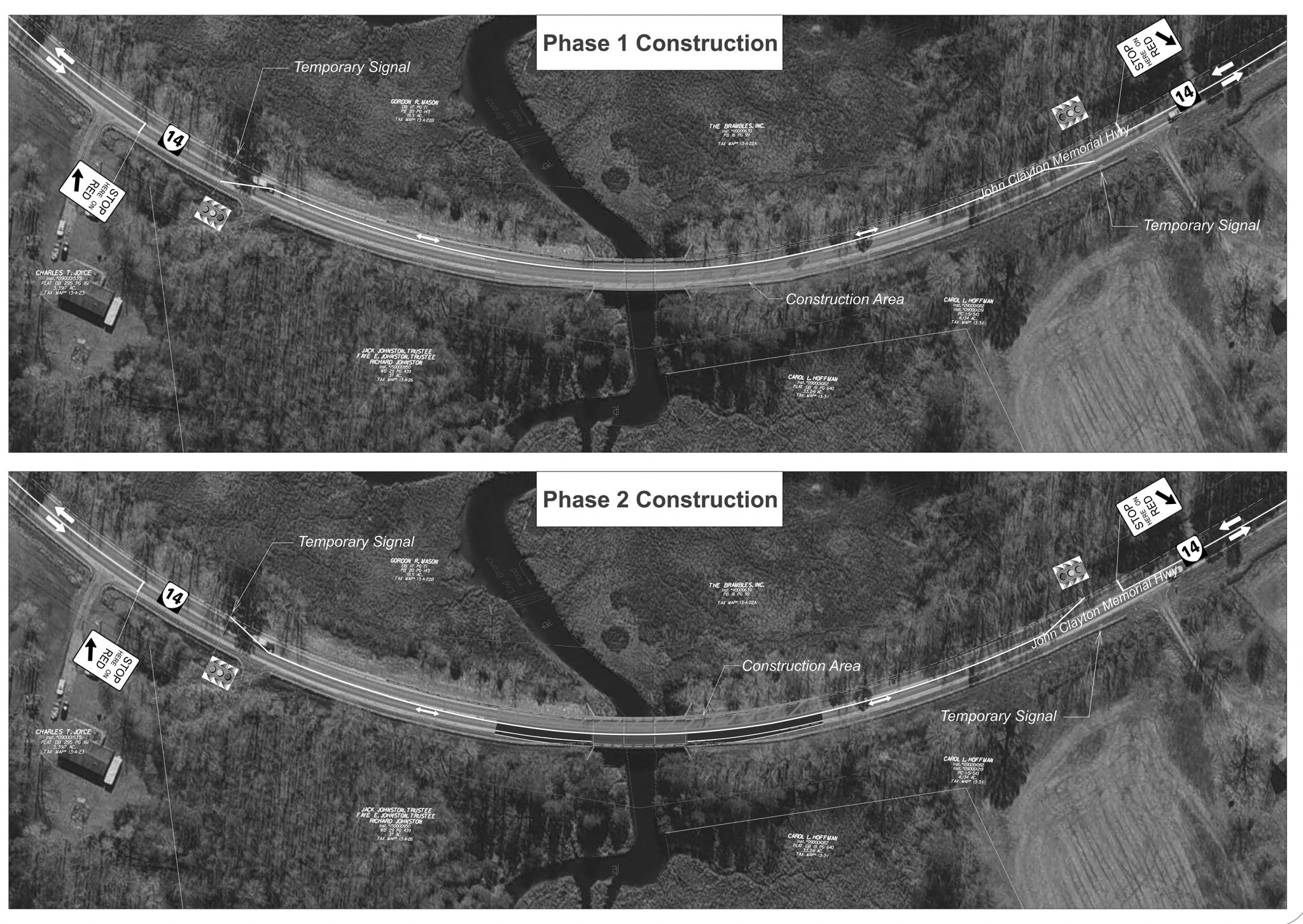VDOT plans to widen North End Branch Bridge - Gazette Journal