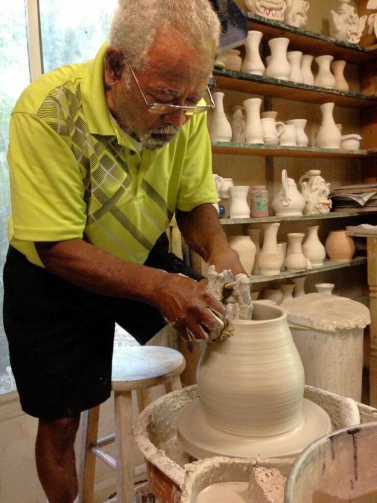 N.C. potter donates face jug to RAL Art Center - Gazette Journal