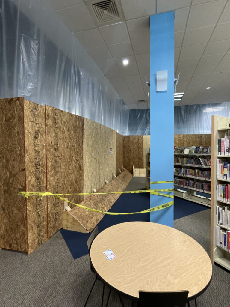 Gloucester Library renovations underway - Gazette Journal