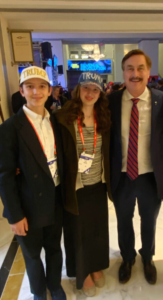 Machen family at CPAC - Gazette Journal