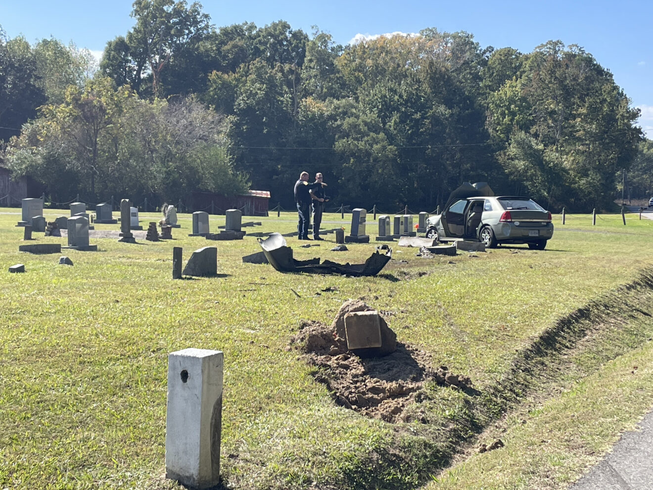 Cemetery damage - Gazette Journal