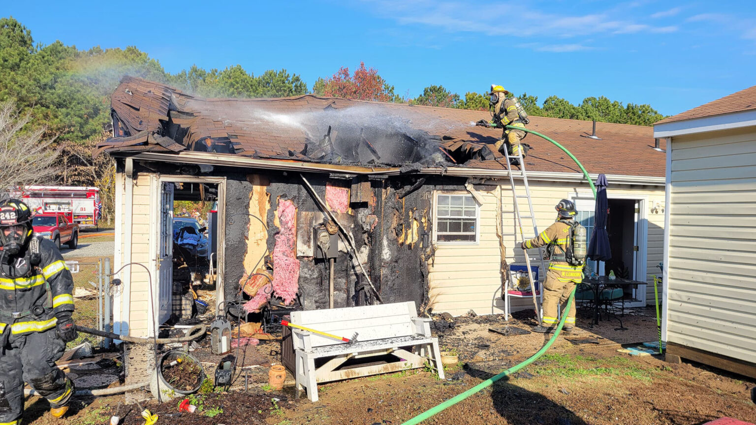 Structure fire at Stokes Drive causes extensive damage - Gazette Journal