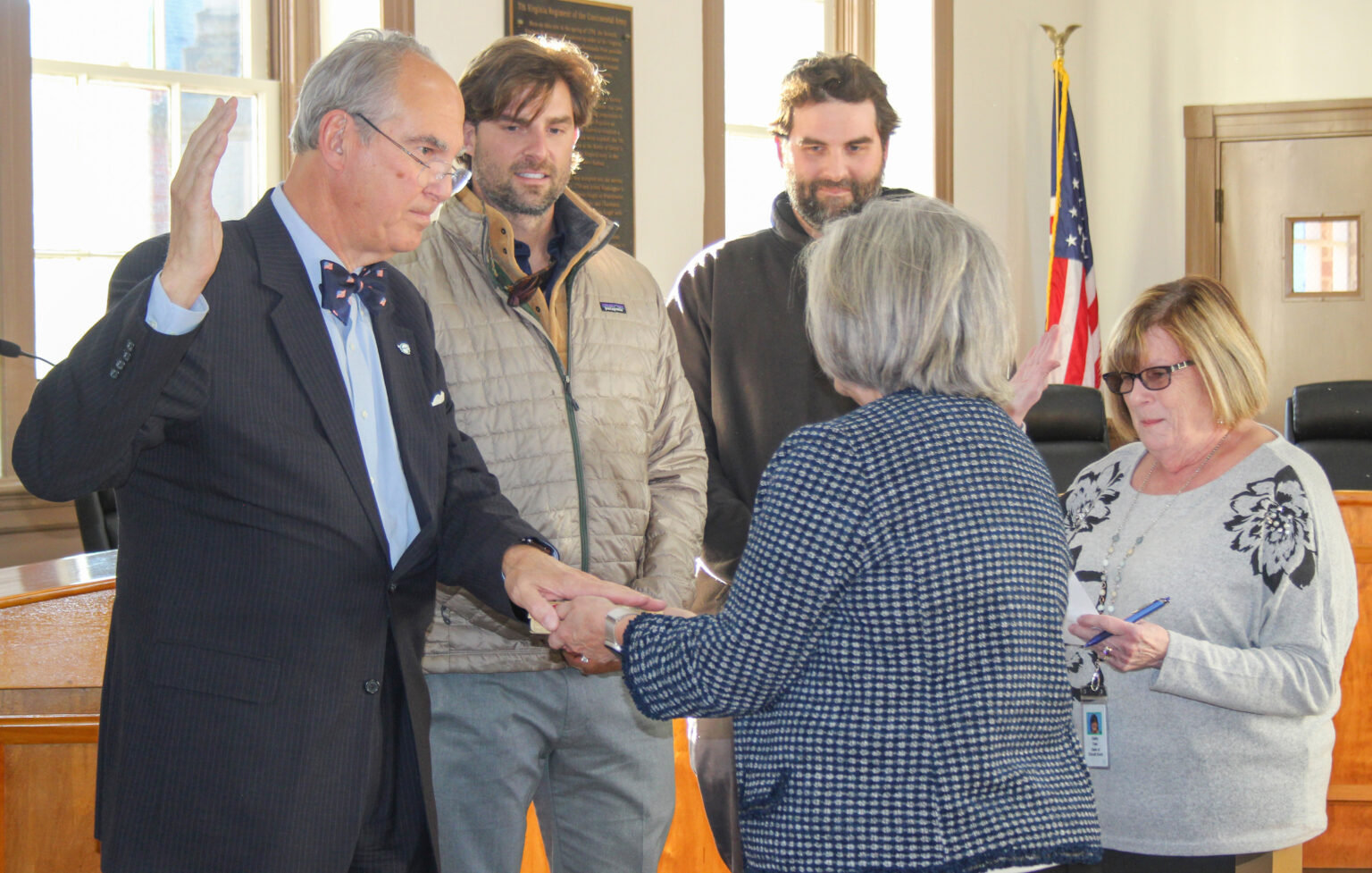 Swearing-in ceremony - Gazette Journal